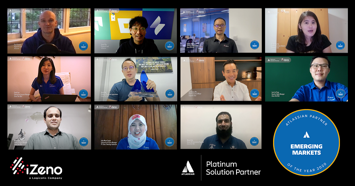 iZeno Receives Atlassian Partner of the Year 2020: Emerging Markets ...